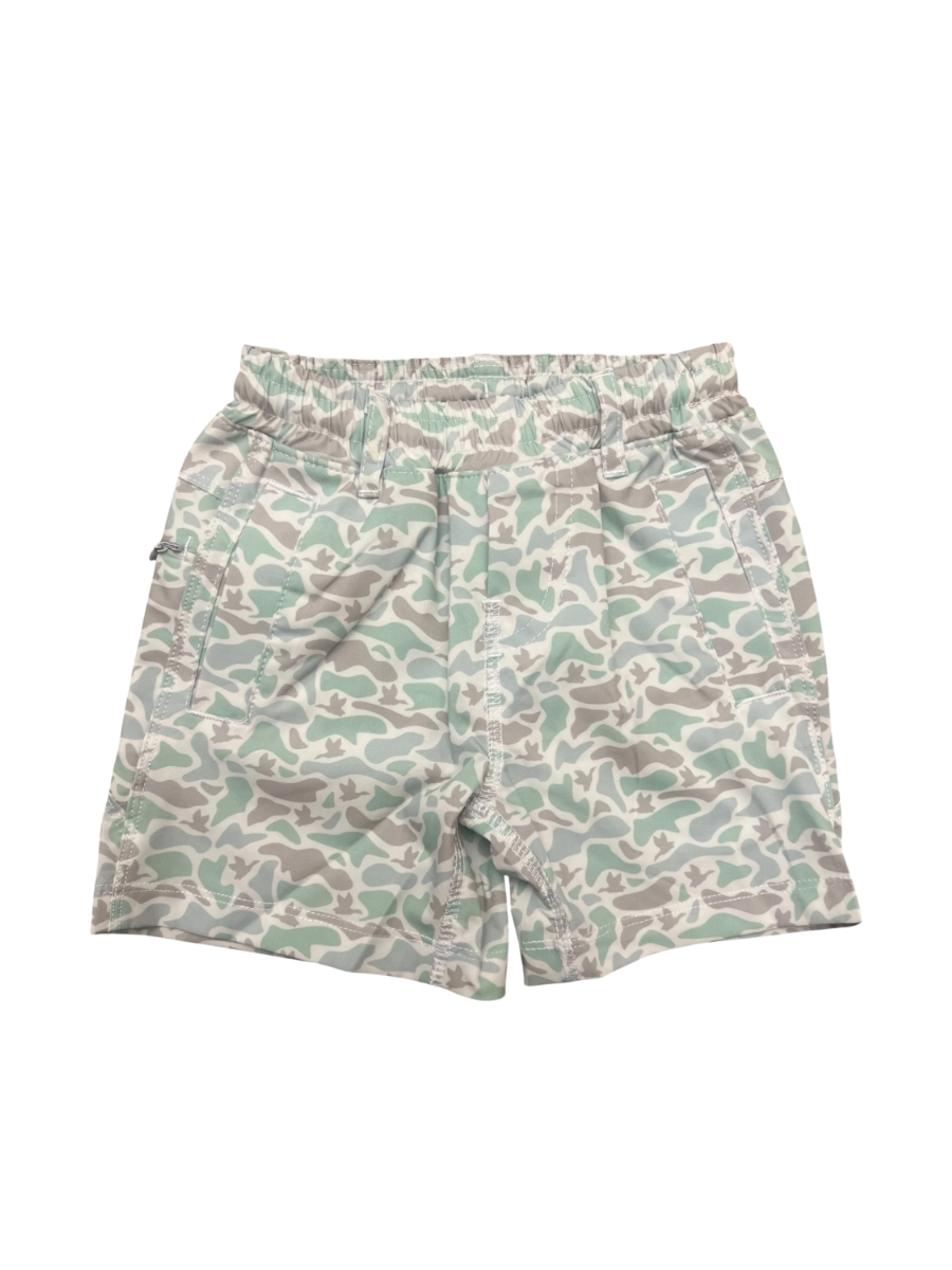 Freeballers Sports Shorts - Marsh Camo | Jincy's Southern Exchange