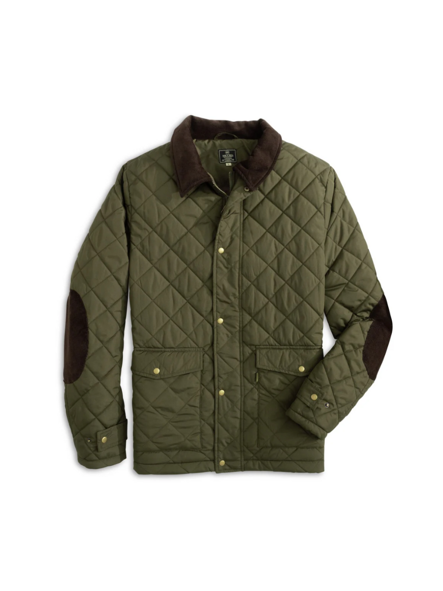 Heybo | Evans Quilted Jacket - Olive | Jincy's Southern Exchange