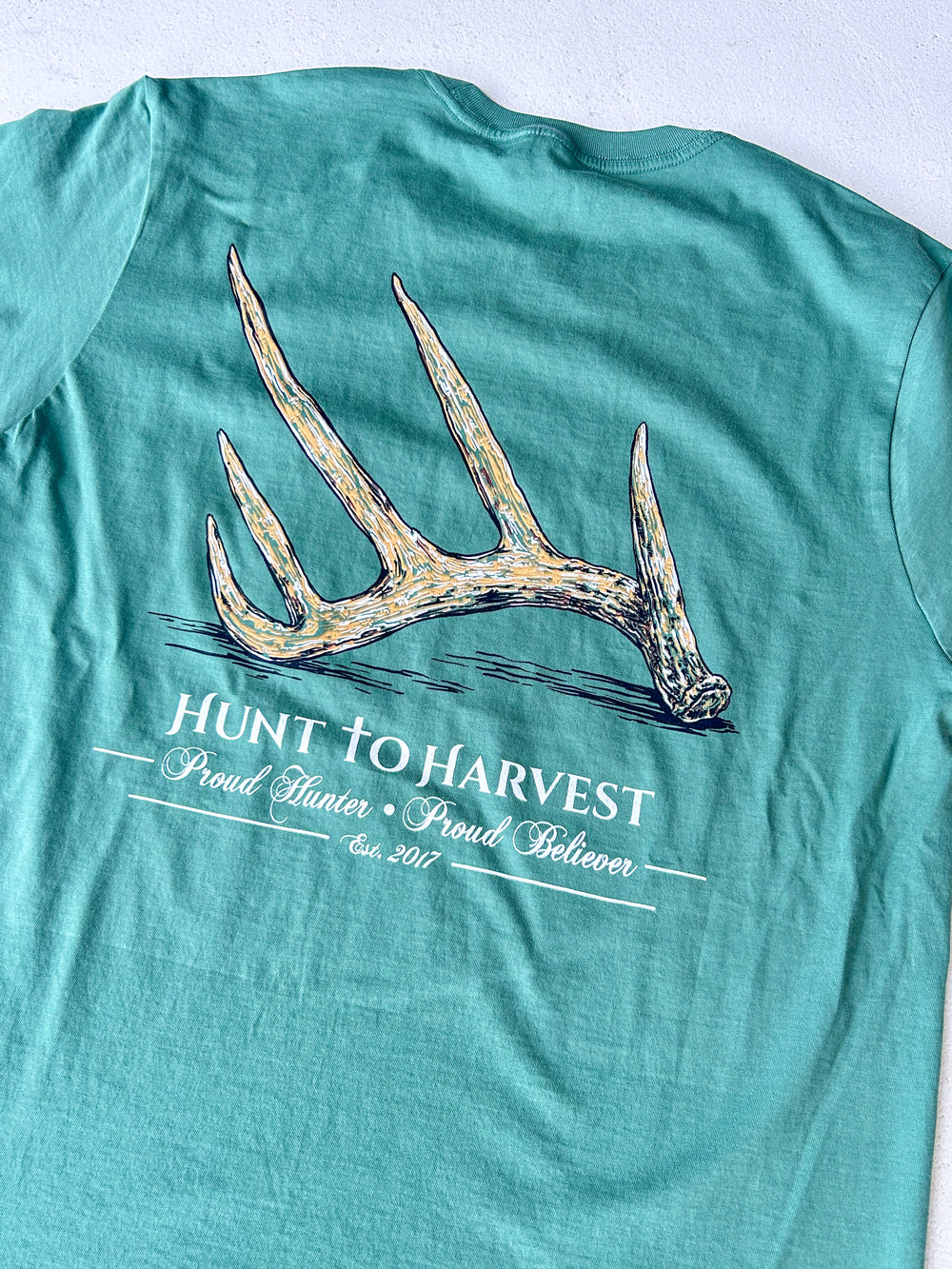 Hunt To Harvest | Shed Tee - Green | Jincy's Southern Exchange
