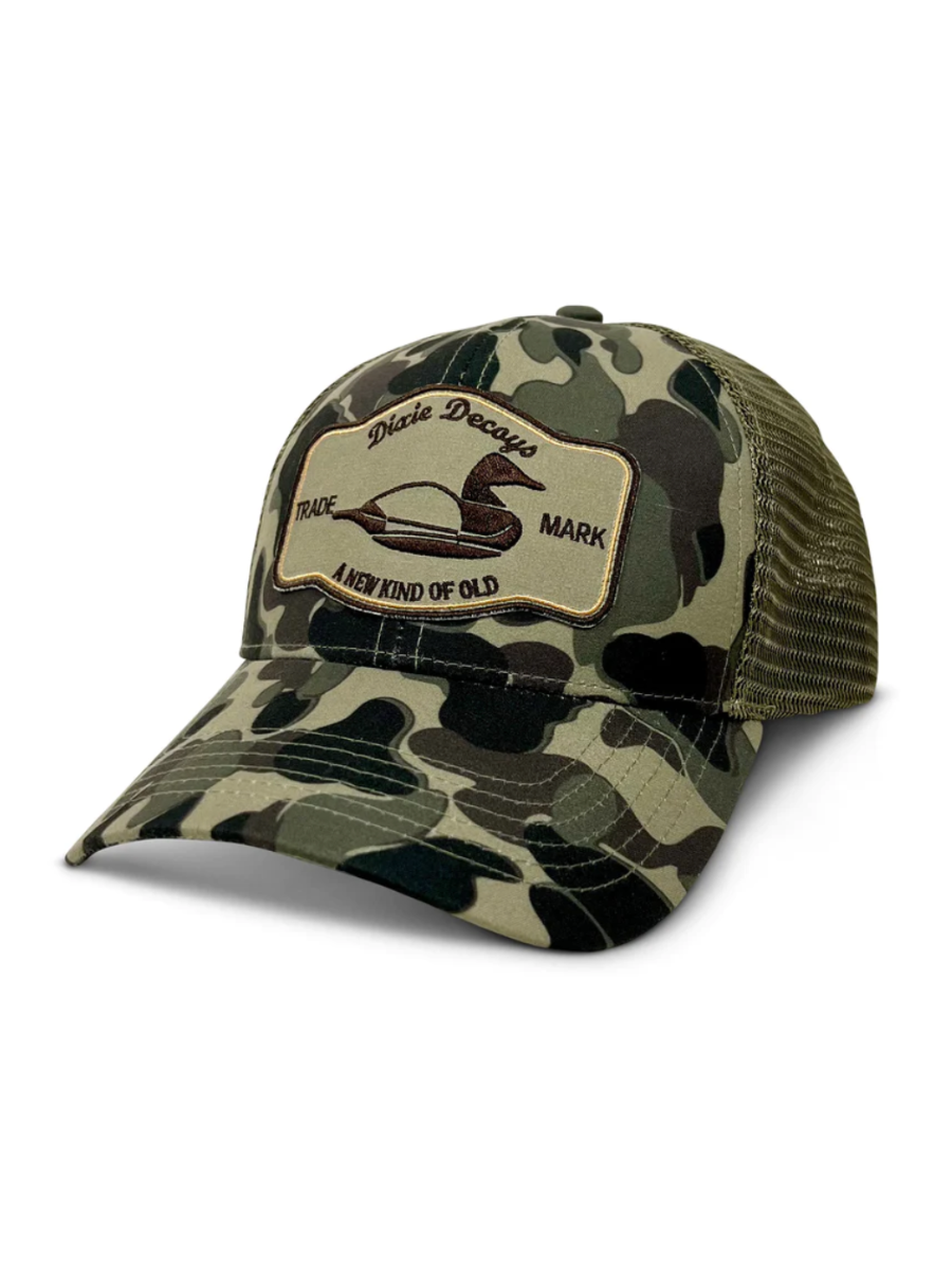 Dixie Decoys | FrogSkin Camo Hat - Timber | Jincy's Southern Exchange