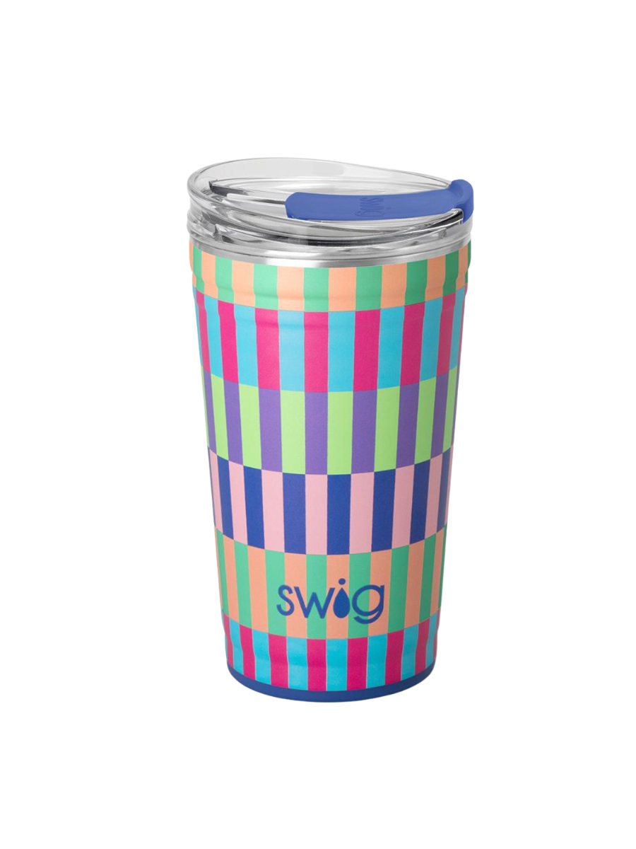 Swig | 24 oz Party Cup - Brite Stripe | Jincy's Southern Exchange