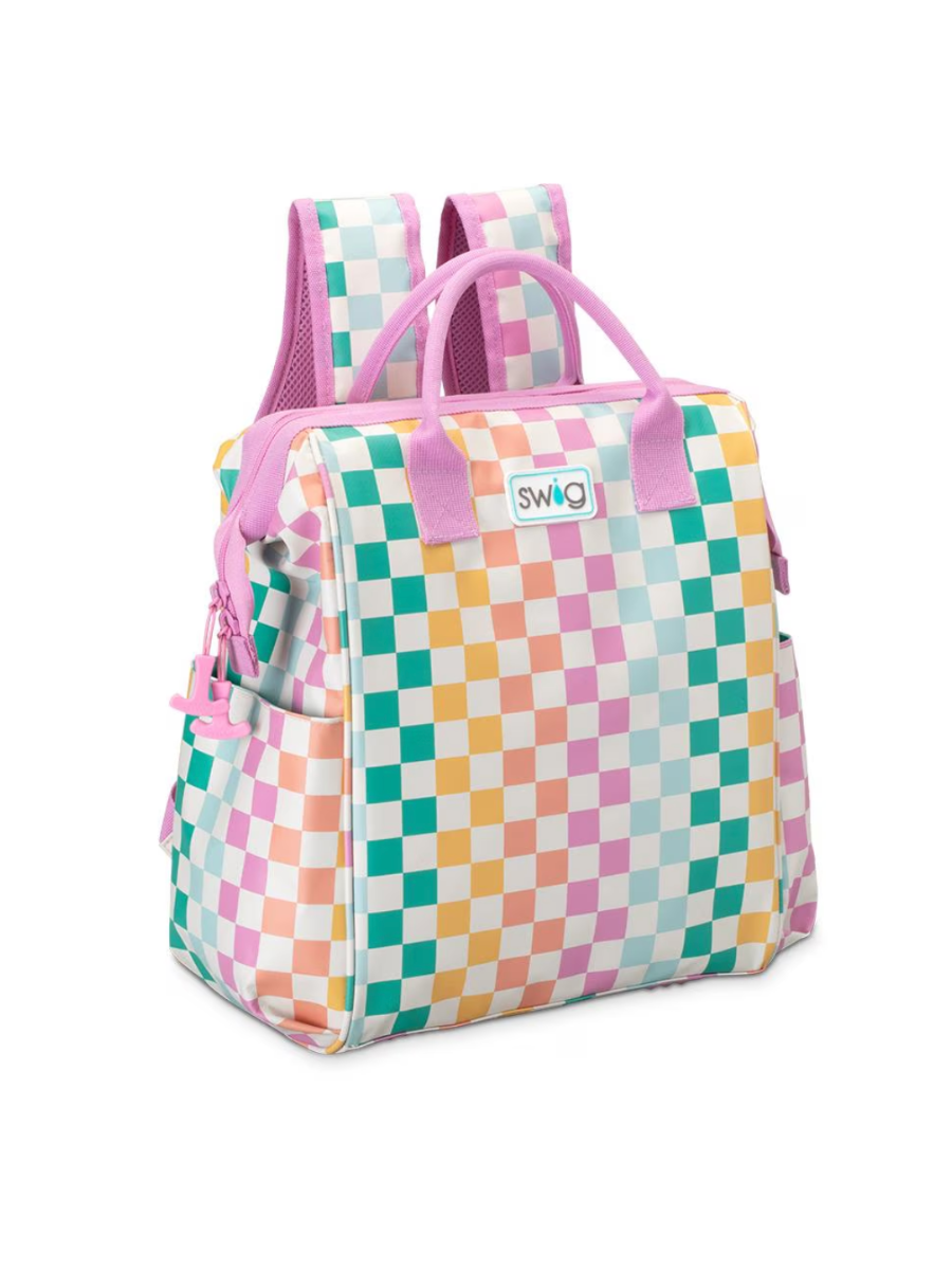 Swig | Packi 24 Backpack Cooler - Check Mate | Jincy's Southern Exchange