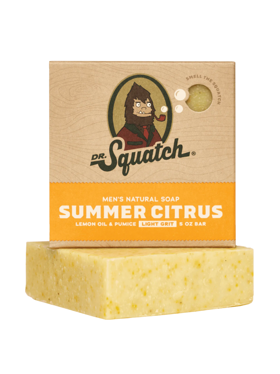 Dr. Squatch | 5oz Bar Soap - Summer Citrus | Jincy's Southern Exchange