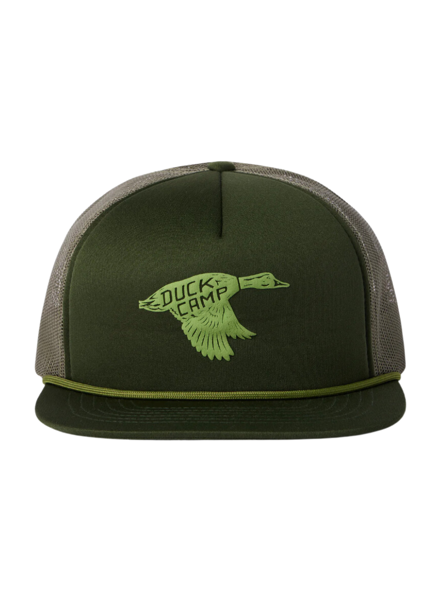 Duck Camp | Mallard Retro Trucker - Forest Green | Jincy's Southern ...